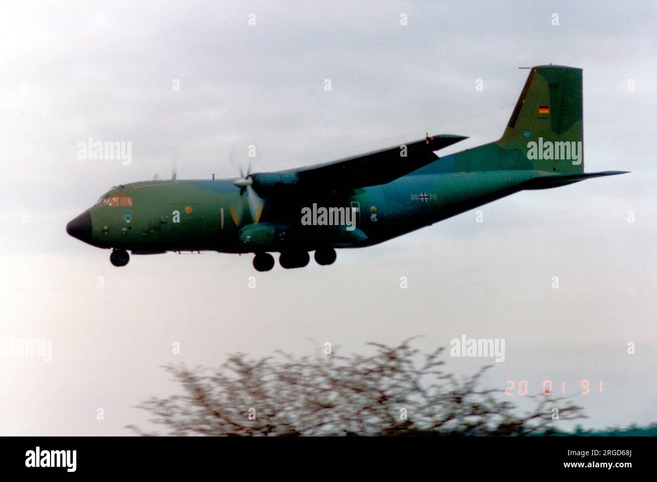 Luftwaffe - Transall C-160D 50+92 (msn D129). (Transall - TRANSport ...