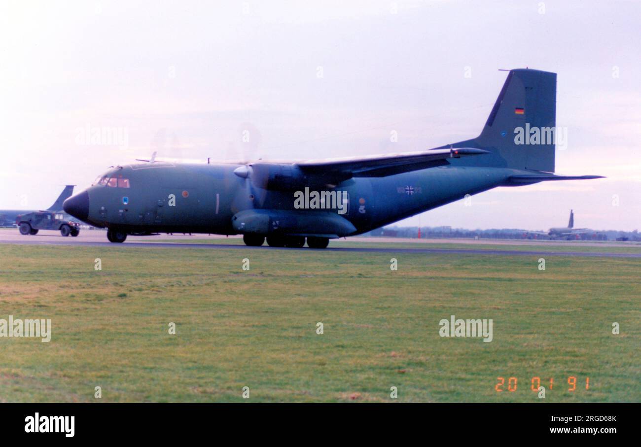 Luftwaffe - Transall C-160D 50+92 (msn D129). (Transall - TRANSport ...