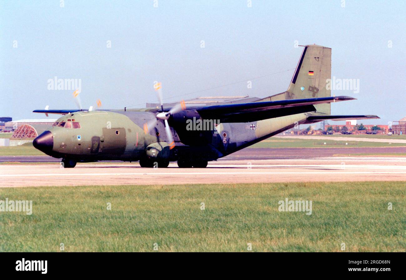 Luftwaffe - Transall C-160D 50+51 (msn D73). (Transall - TRANSport ...