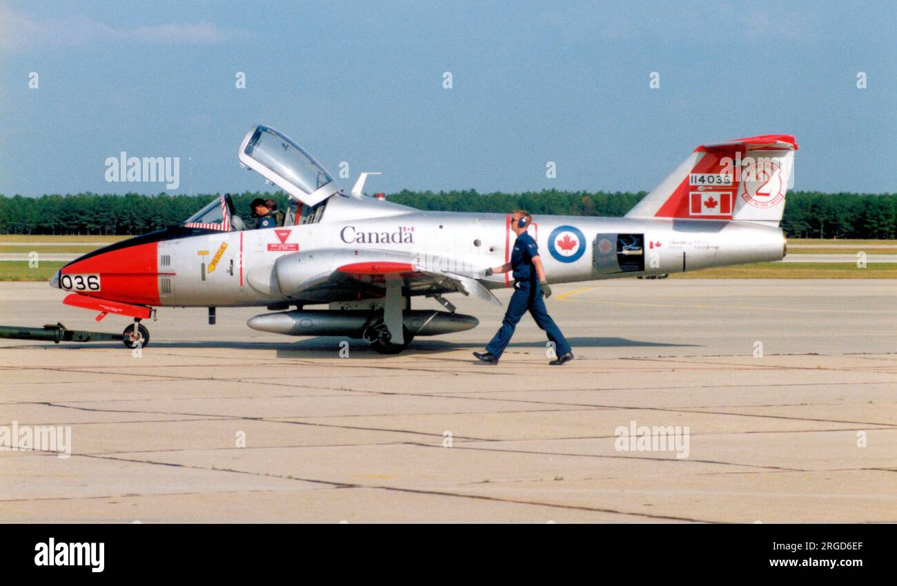 Canadian Armed Forces - Canadair CT-114 Tutor 114036 (msn 1036 Stock ...