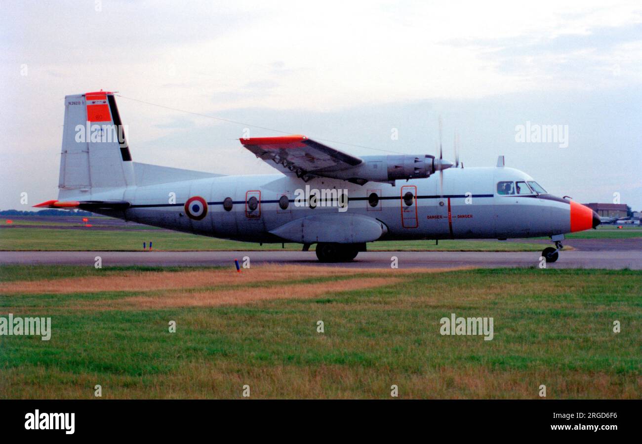Armee de l'Air - Aerospatiale N.262D 80 (msn 80). (Armee de l'Air ...