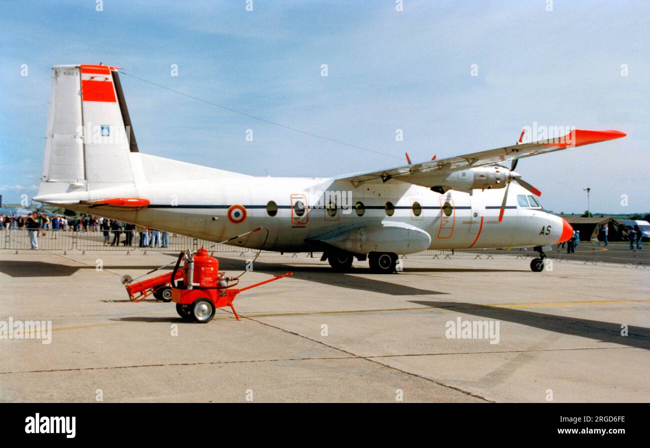 Armee de l'Air - Aerospatiale N.262D 110 - AS (msn 110), of Escadron de ...