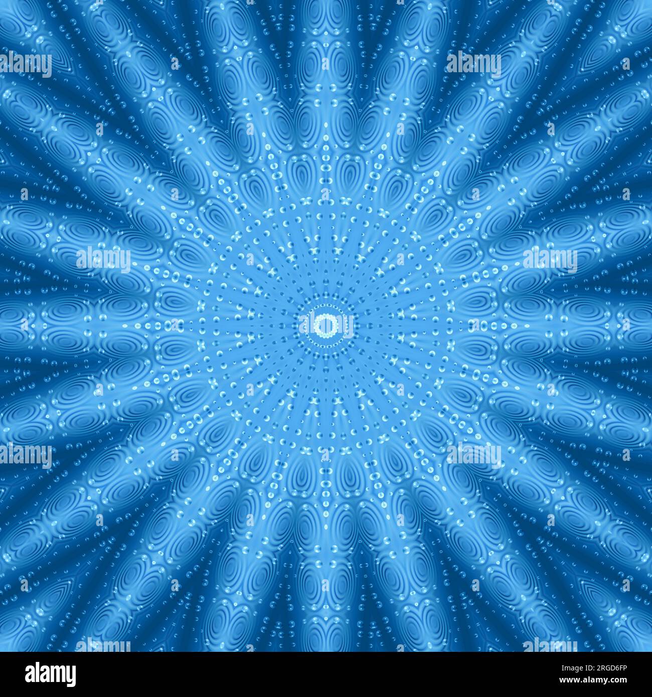 Abstract blue pattern with transparent bubbles Stock Photo - Alamy