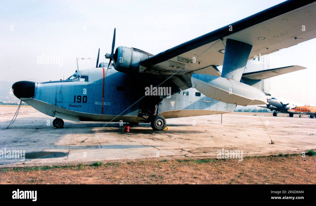 Grumman SHU-16B Albatros 17190 (msn G250, ex 51-7190), at the Hellenic ...