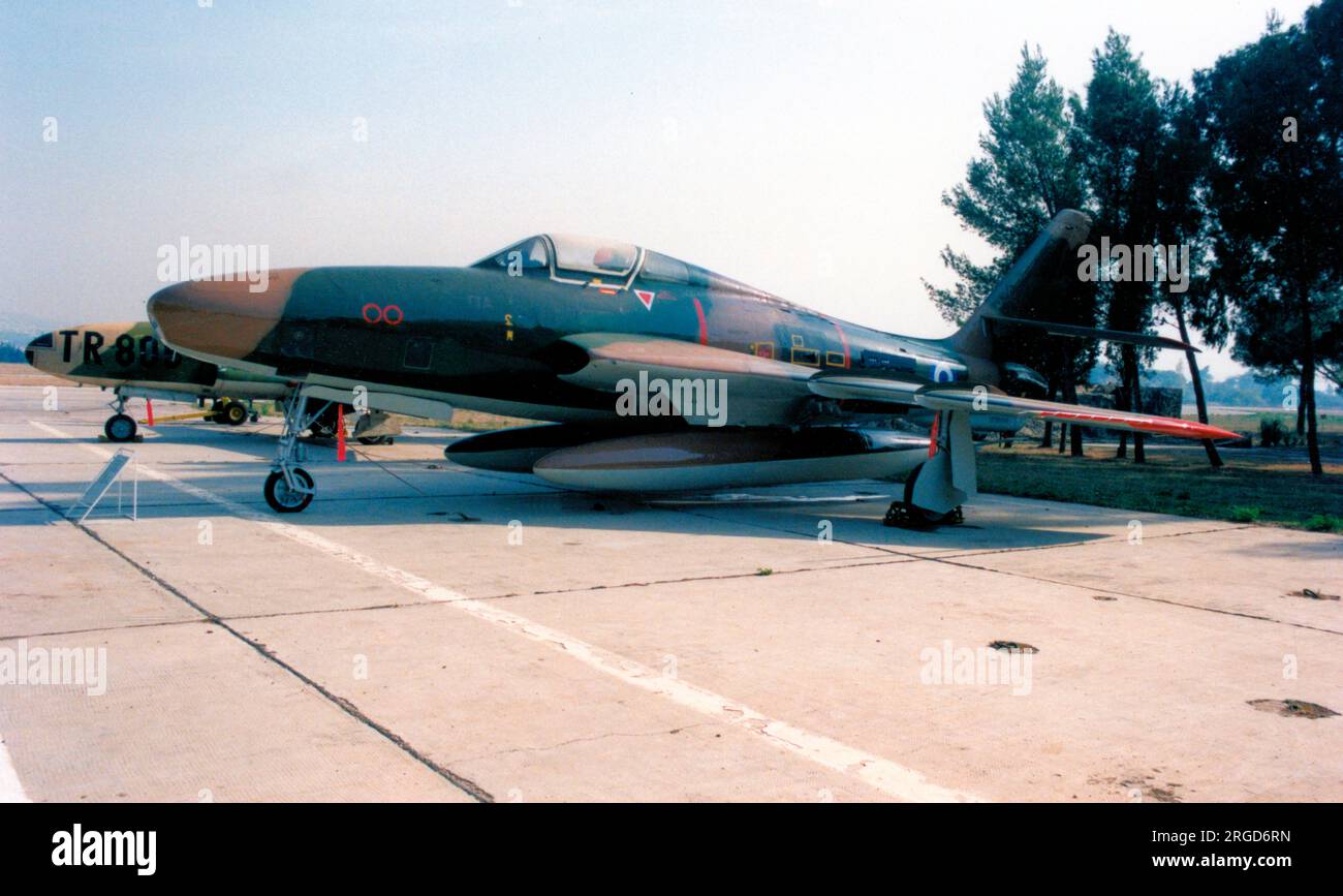 Republic RF-84F-25-RE Thunderflash 17011 (ex 51-17011 ), at Hellenic AF ...