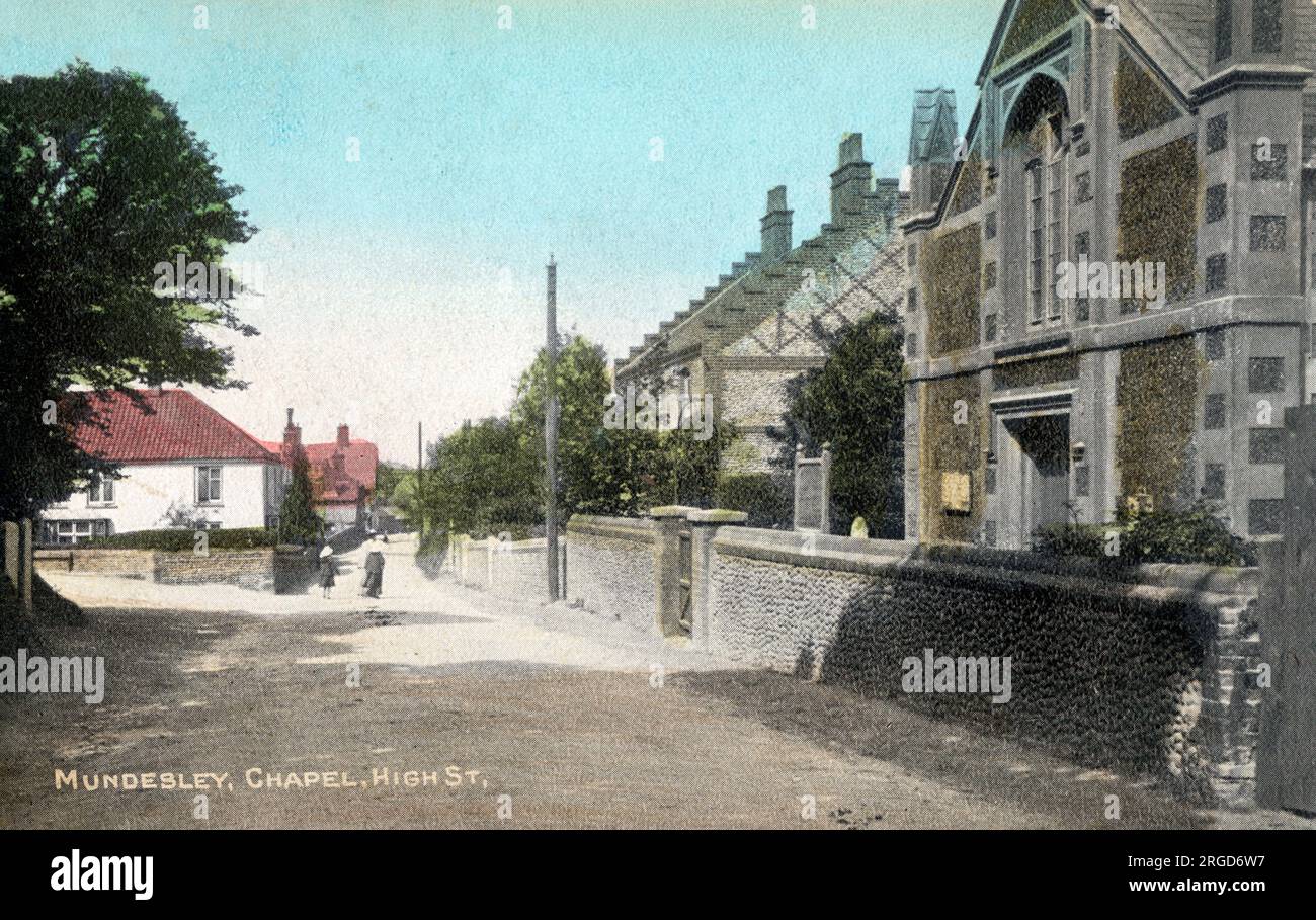 Mundesley street hi-res stock photography and images - Alamy