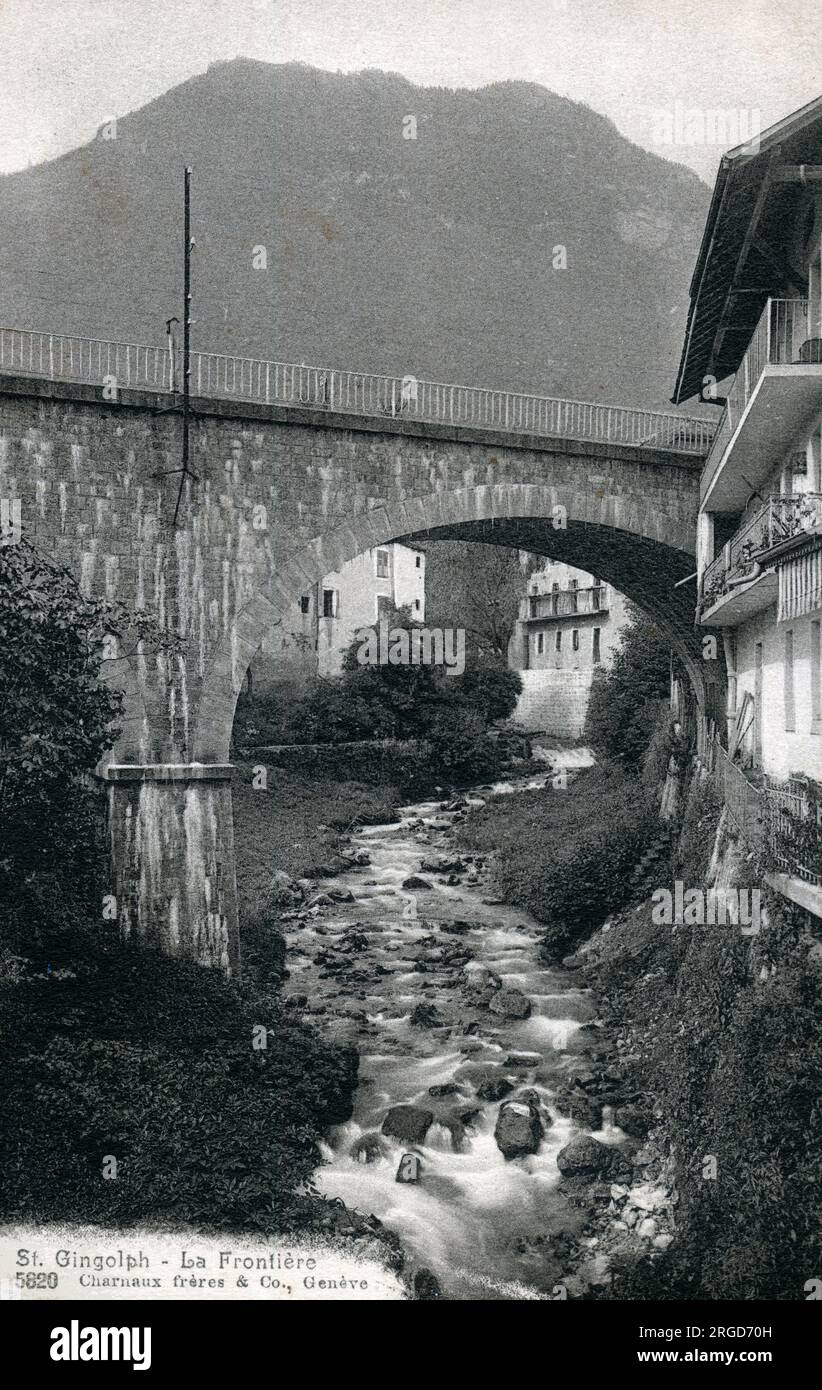 France switzerland border crossing hi-res stock photography and images ...