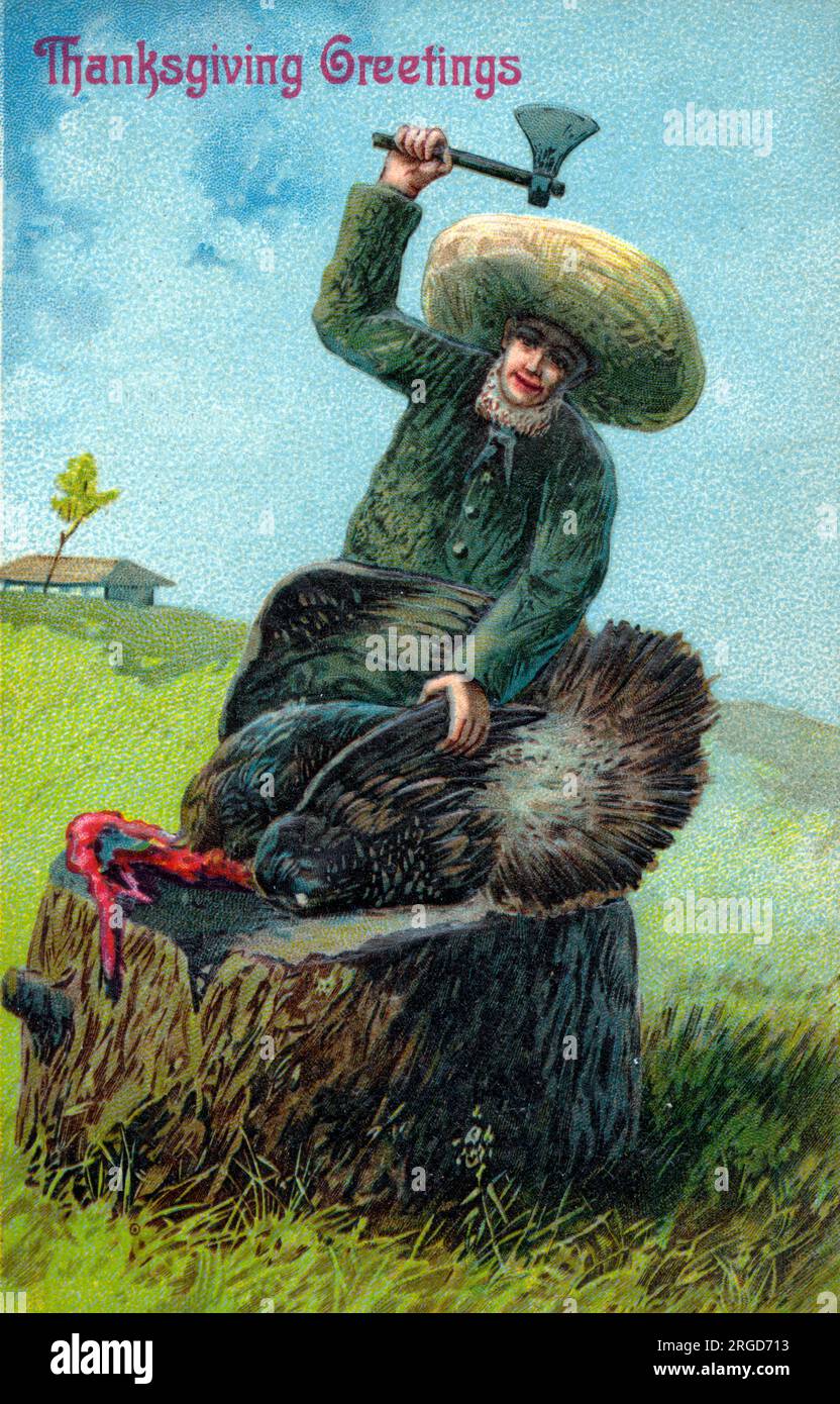 USA - Thanksgiving - the end of the Turkey Stock Photo - Alamy