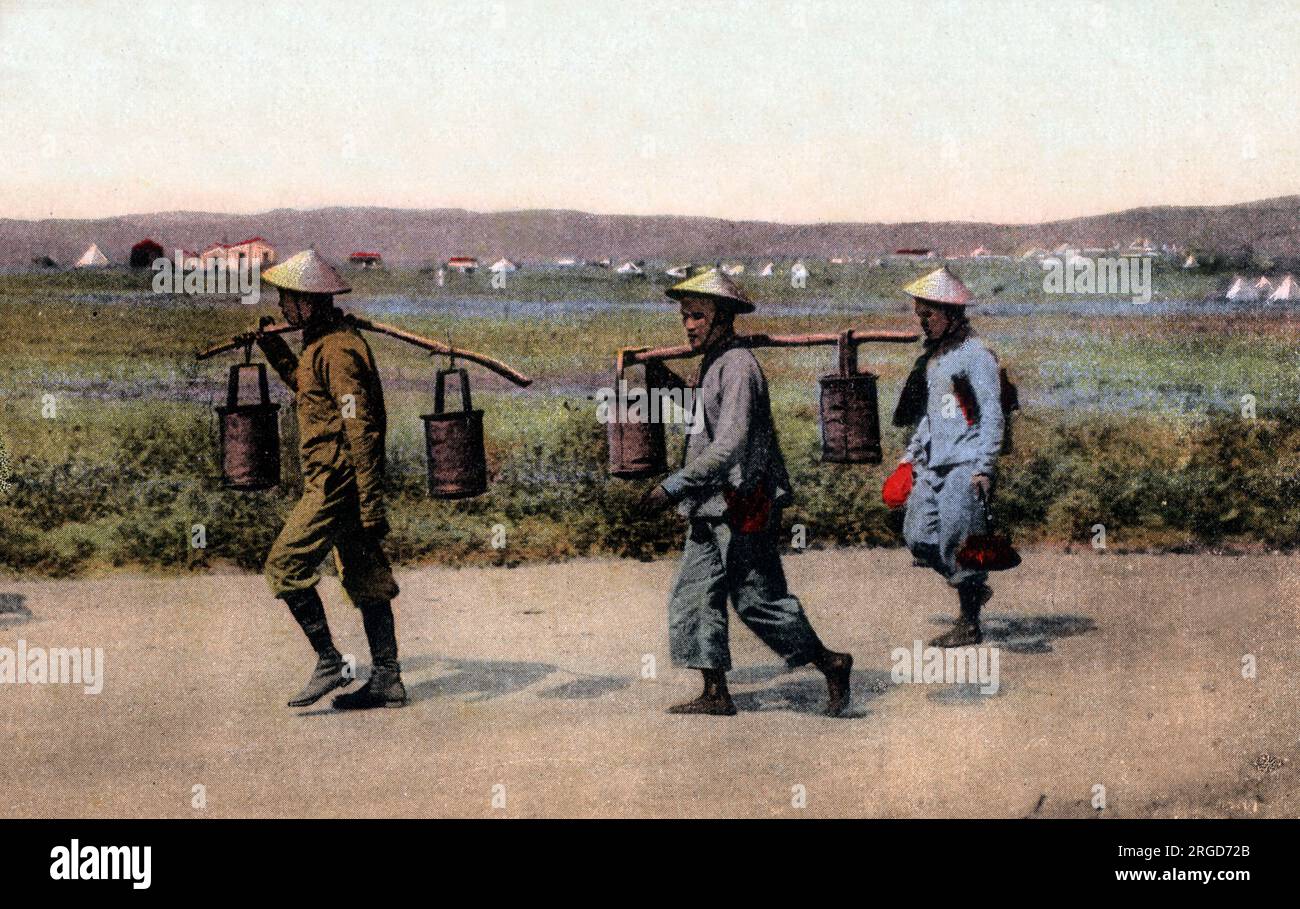 WW1 - Vietnamese Soldiers at Thessaloniki, Greece. Almost 100,000 ...