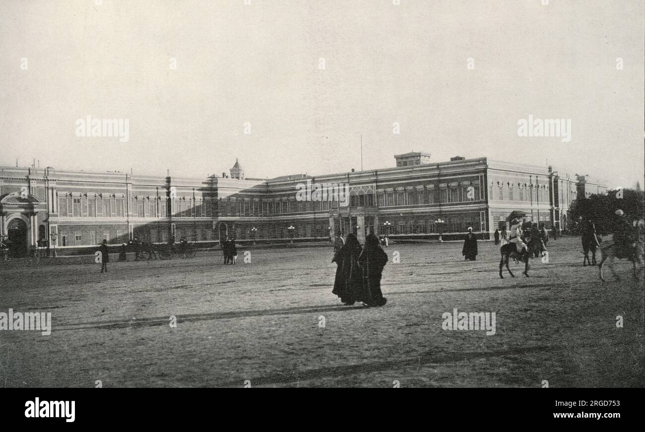 Abdeen Palace, His Highness the Khedive's Residence, Cairo, Egypt Stock ...