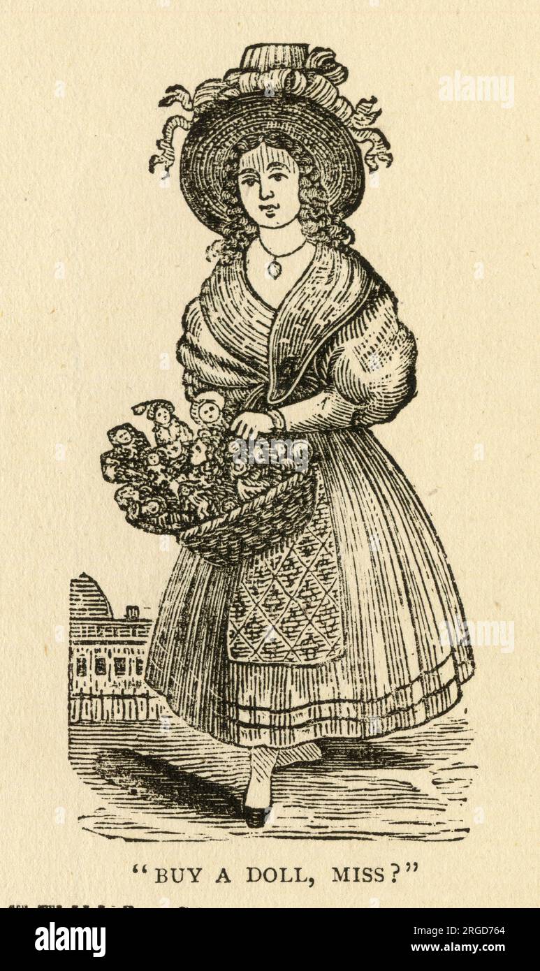 Cries of london woodcut hi-res stock photography and images - Alamy