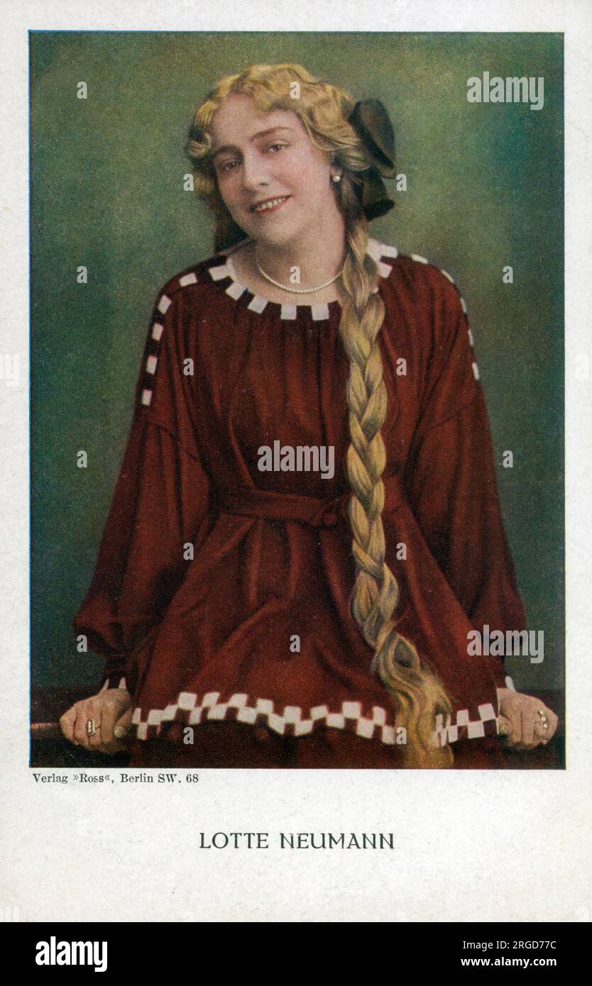 Lotte Neumann (Charlotte Potler) (1896-1977) - German film actress ...