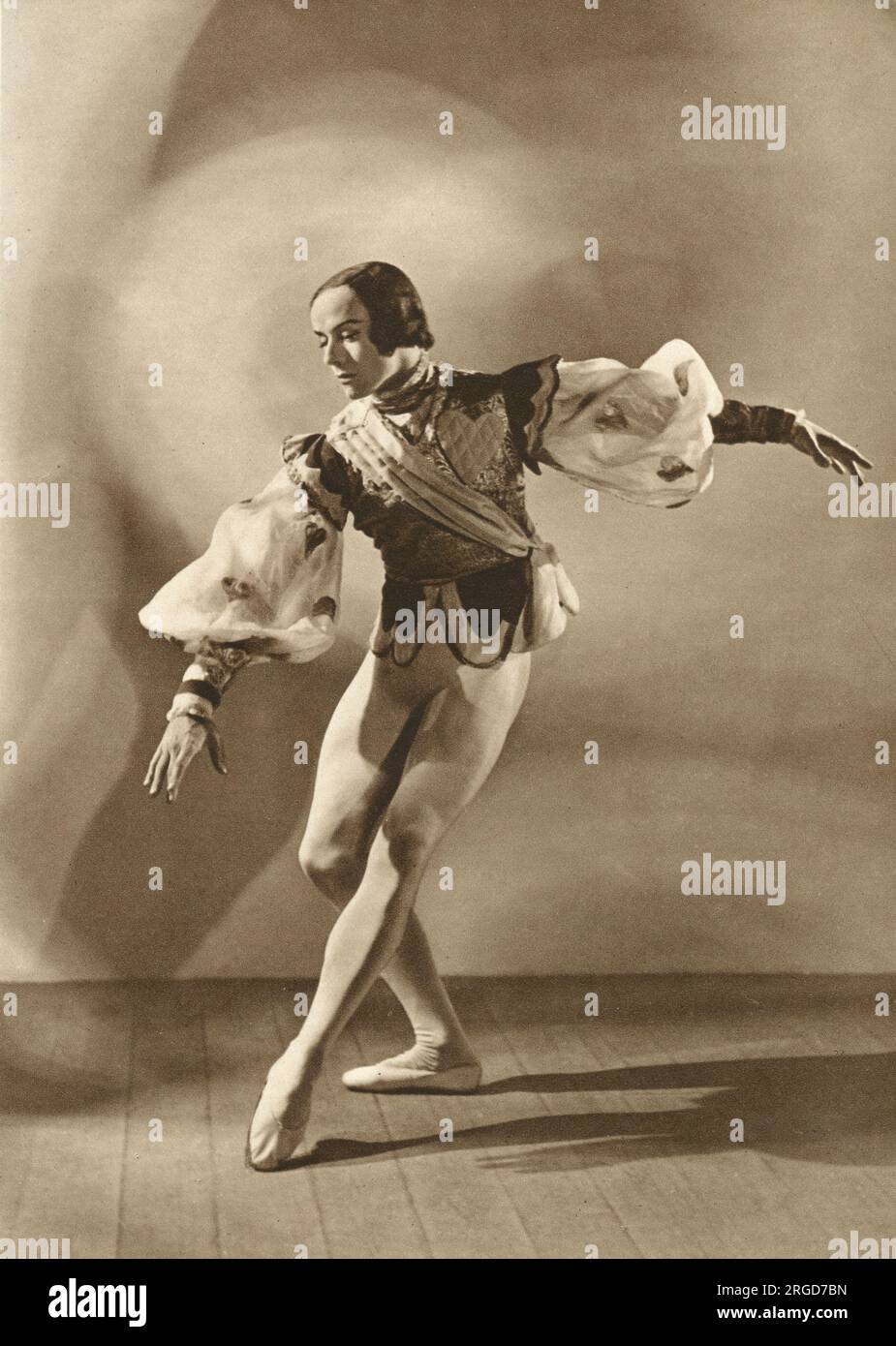 Harold Turner, ballet dancer in Casse Noisette (Nutcracker), The Vic ...