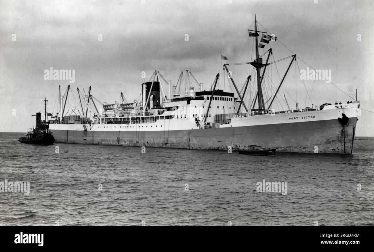B M M (British Motor Merchant) 'Port Victor' - owner Port Line ...
