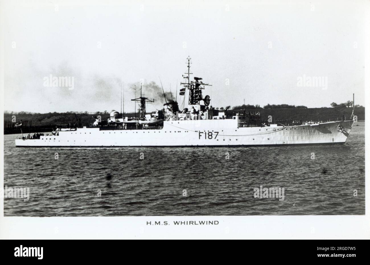 HMS Solebay - Battle-class Destroyer - commissioned in 1945 Stock Photo ...