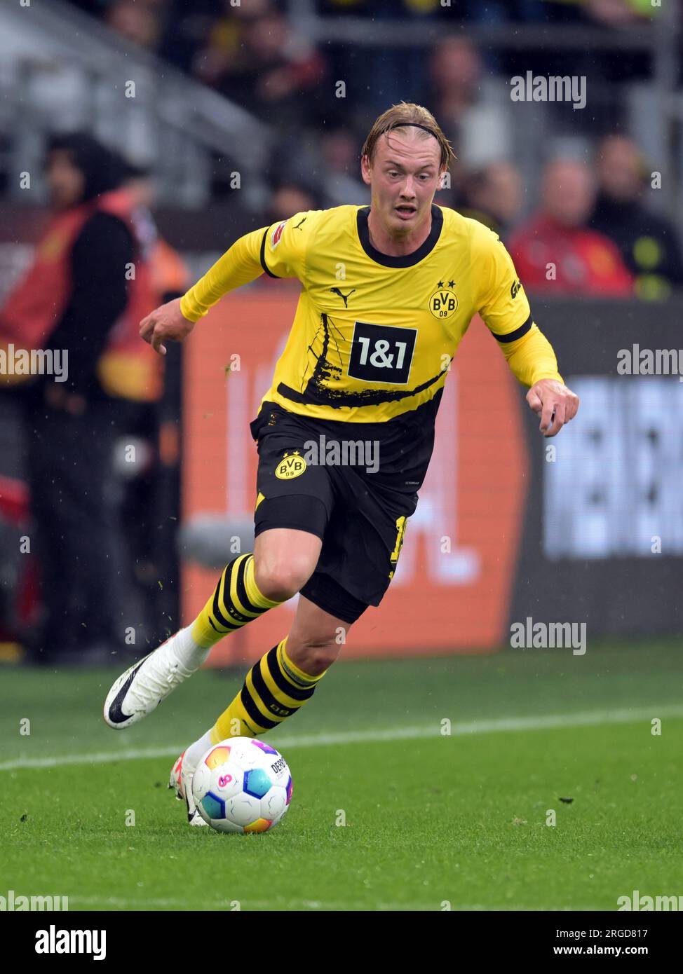 DORTMUND - Julian Brandt of Borussia Dortmund during the friendly match ...