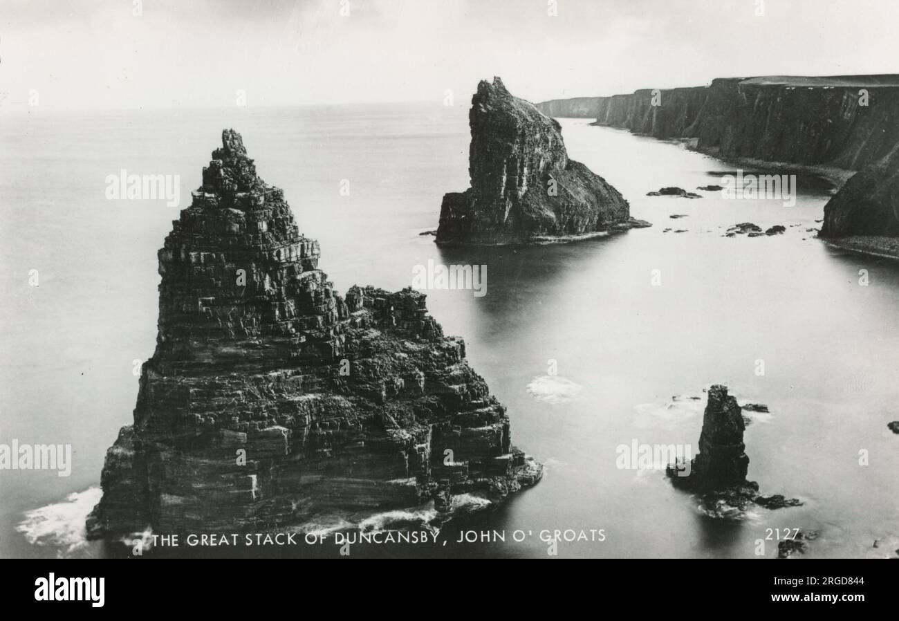 The Great Stack of Duncansby, John O' Groats, Scotland Stock Photo - Alamy