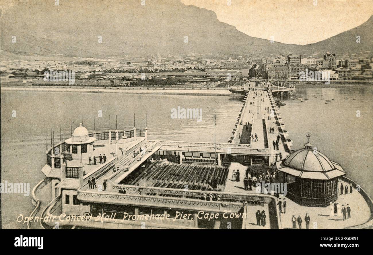 Open air Concert Hall, Promenade Pier, Cape Town, South Africa Stock ...