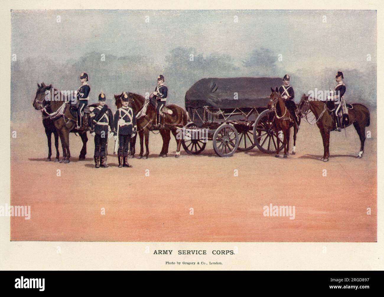 Army Service Corps Stock Photo - Alamy