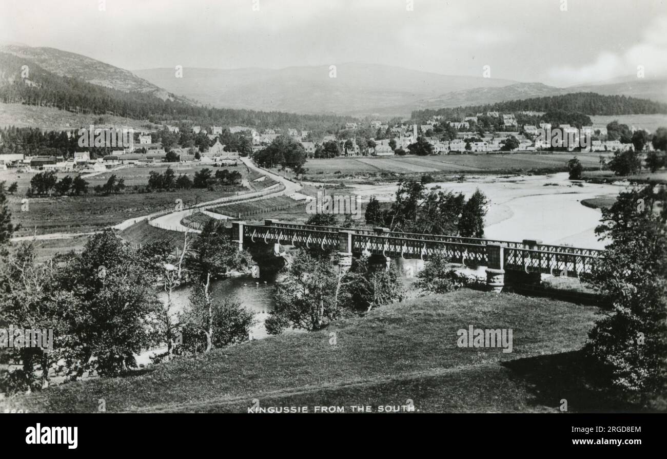 Kingussie aerial hi-res stock photography and images - Alamy