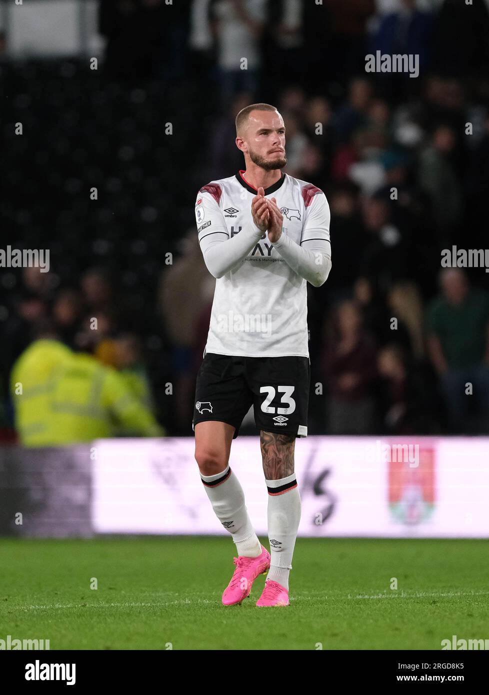 Pride Park, Derby, Derbyshire, UK. 8th Aug, 2023. EFL Carabao Cup ...