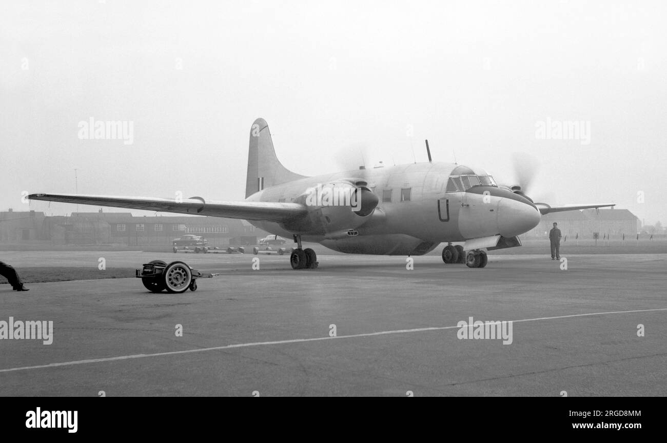 Royal Air Force - Vickers Varsity T.1 WL624, at RAF Lindholme Stock ...