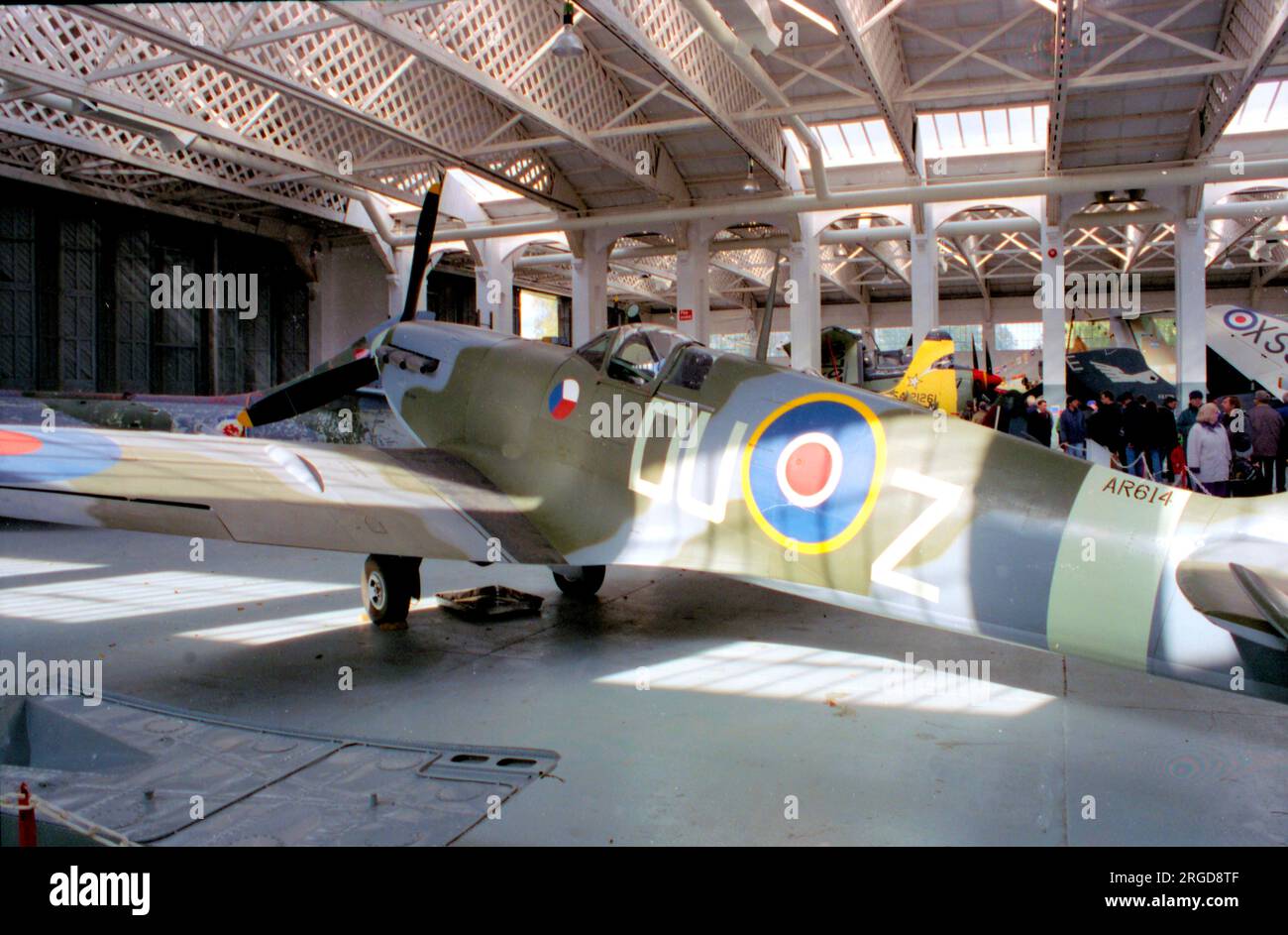 Supermarine 349 Spitfire LF Mk.VC G-BUWA / AR614, of the Flying ...