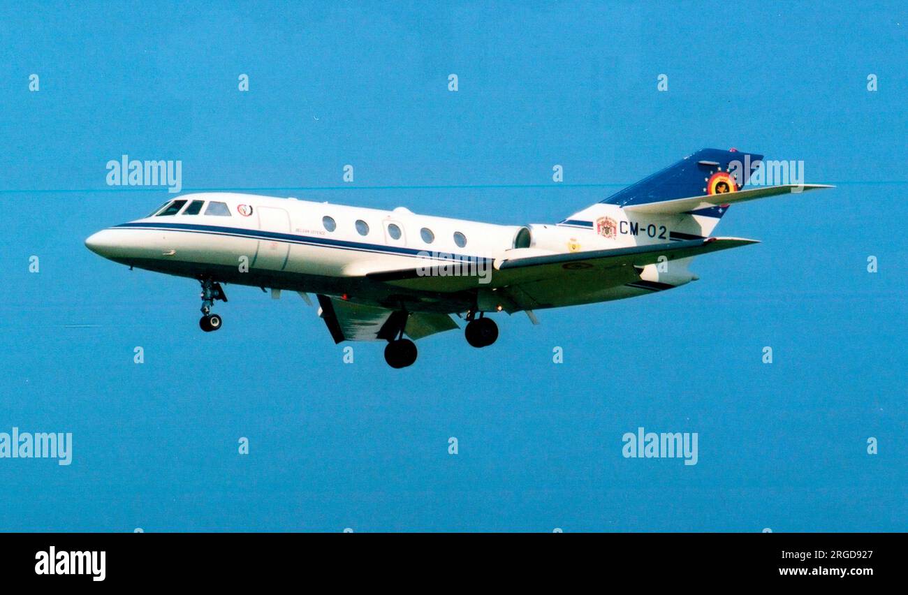 Force aerienne belge - Dassault Falcon 20 CM-02 (msn 178/495). (Force ...