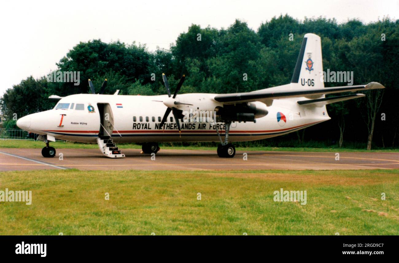 Koninklijke Luchtmacht - Fokker 50-502 U-06 (msn 20287), of 334 ...