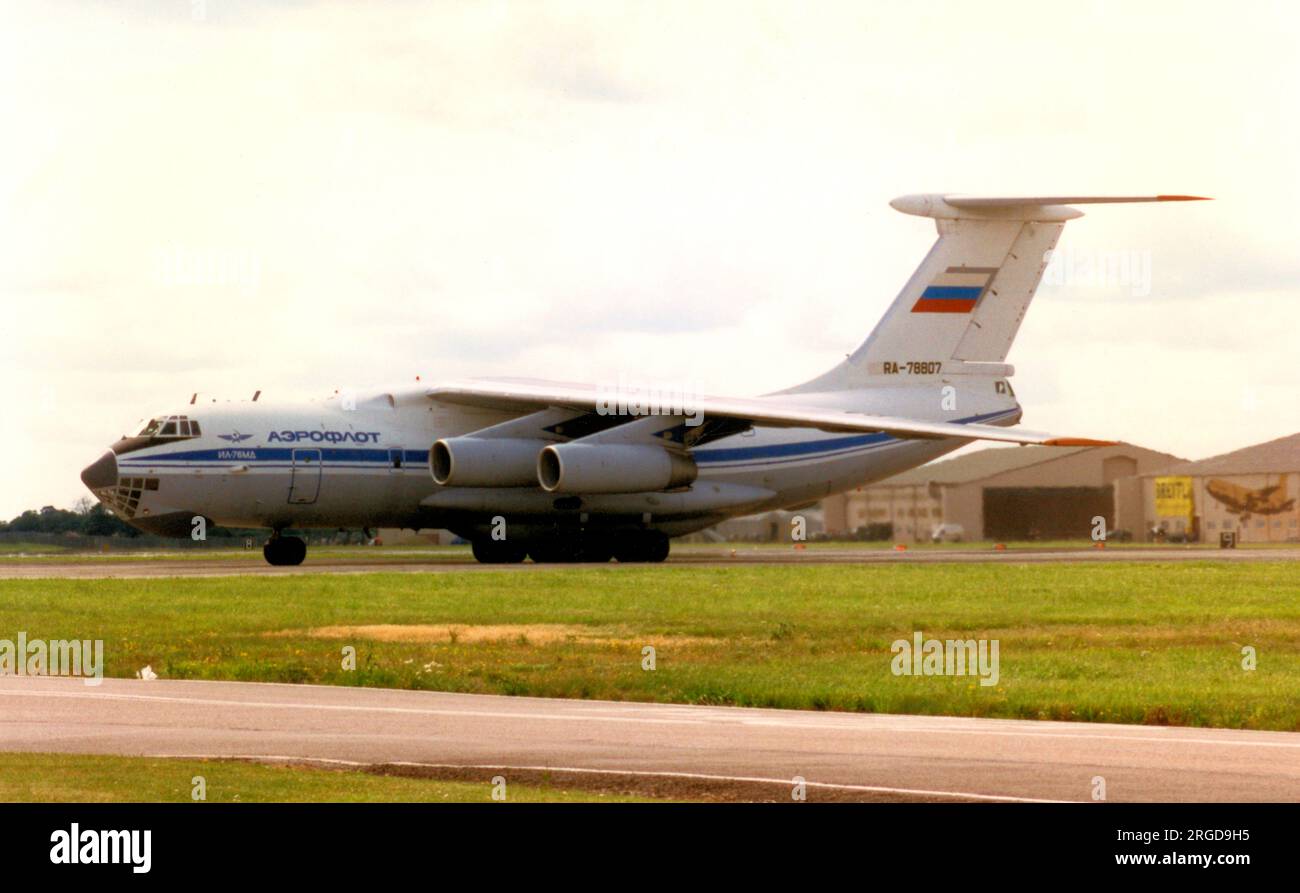 Russian Air Force - Ilyushin Il-76MD RA-78807 (msn 0093493791 Stock ...