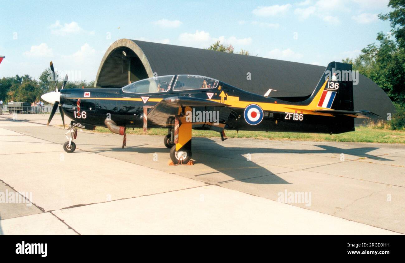 Royal Air Force - Short Tucano T.1 ZF136 (msn S002/T2/312214), of No ...
