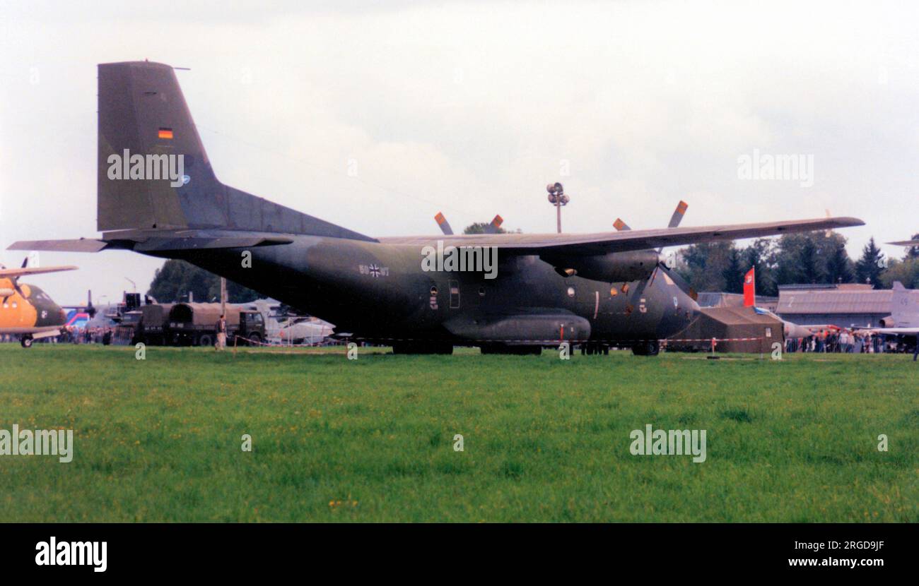 Luftwaffe - Transall C-160D 50+07 (msn D7), of LTG-63. (Transall ...