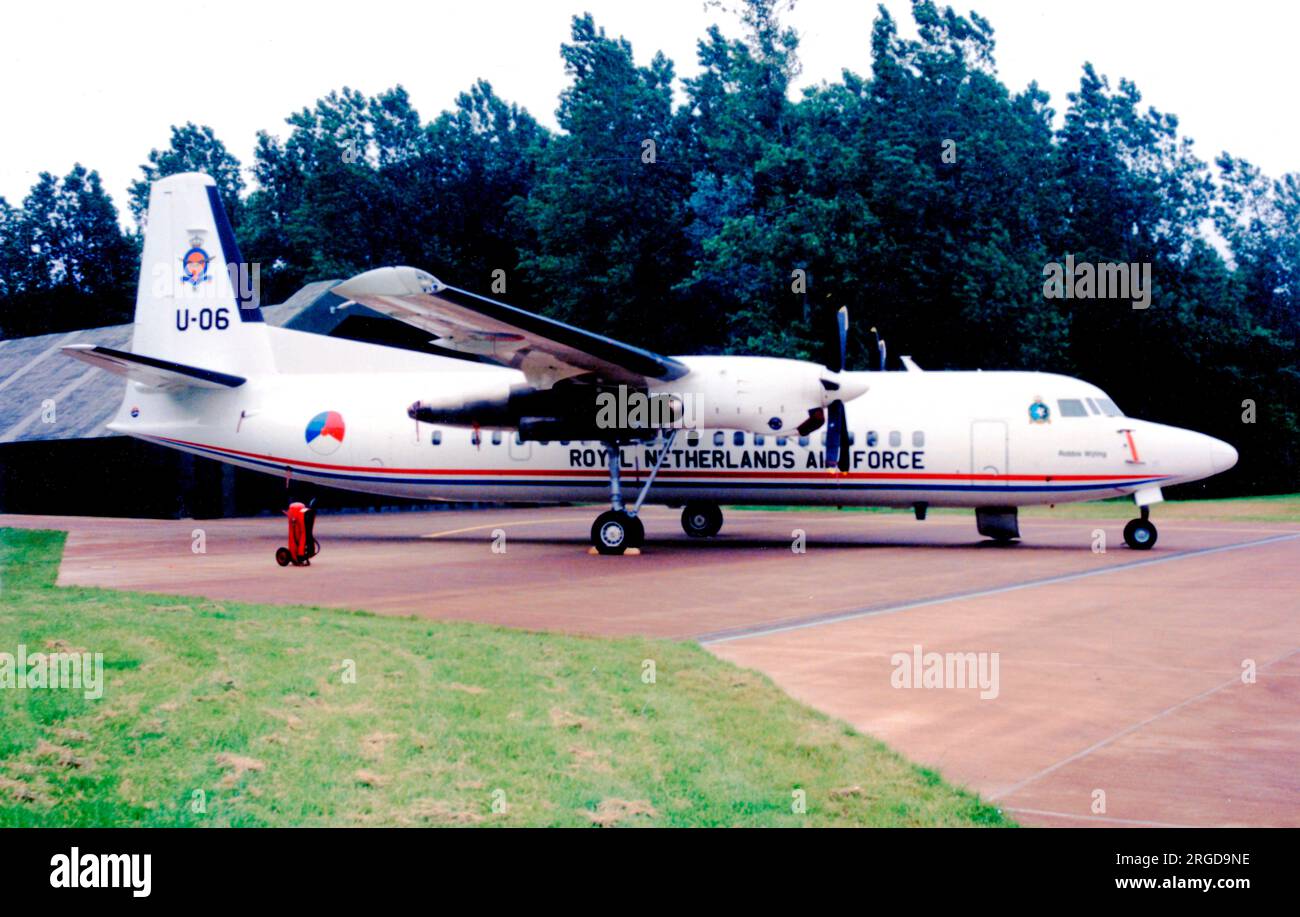 Koninklijke Luchtmacht - Fokker 50-502 U-06 (msn 20287), of 334 ...
