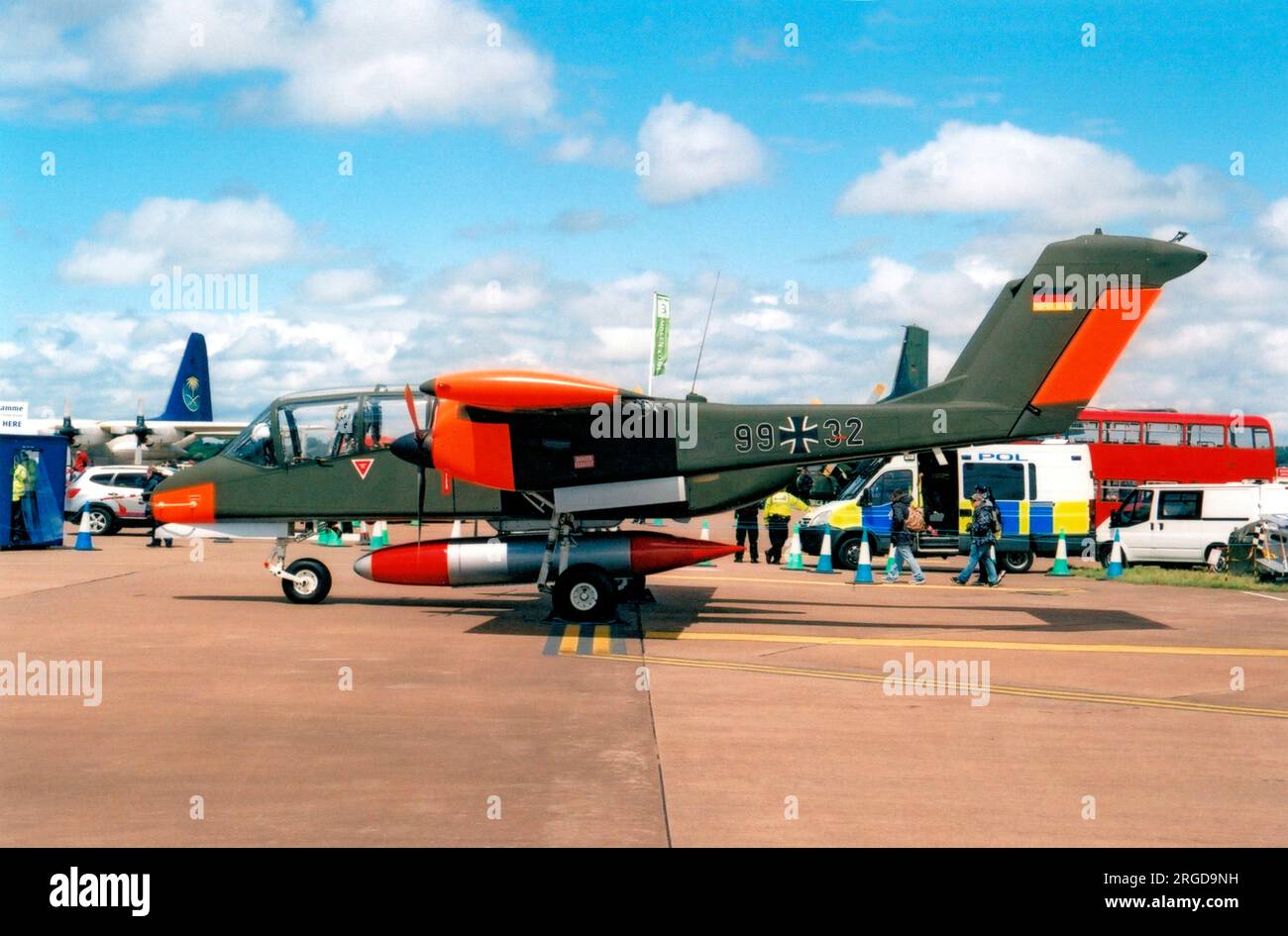 Luftwaffe - Rockwell OV-10B Bronco 99+32 (msn 338-17 Stock Photo - Alamy