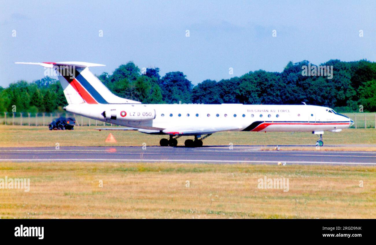 Bulgarian Air Force - Tupolev Tu-134A LZ D 050 (msn 1351303), from the ...
