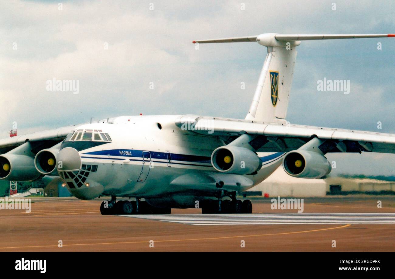 Ukraine Air Force - Ilyushin Il-76MD Stock Photo - Alamy