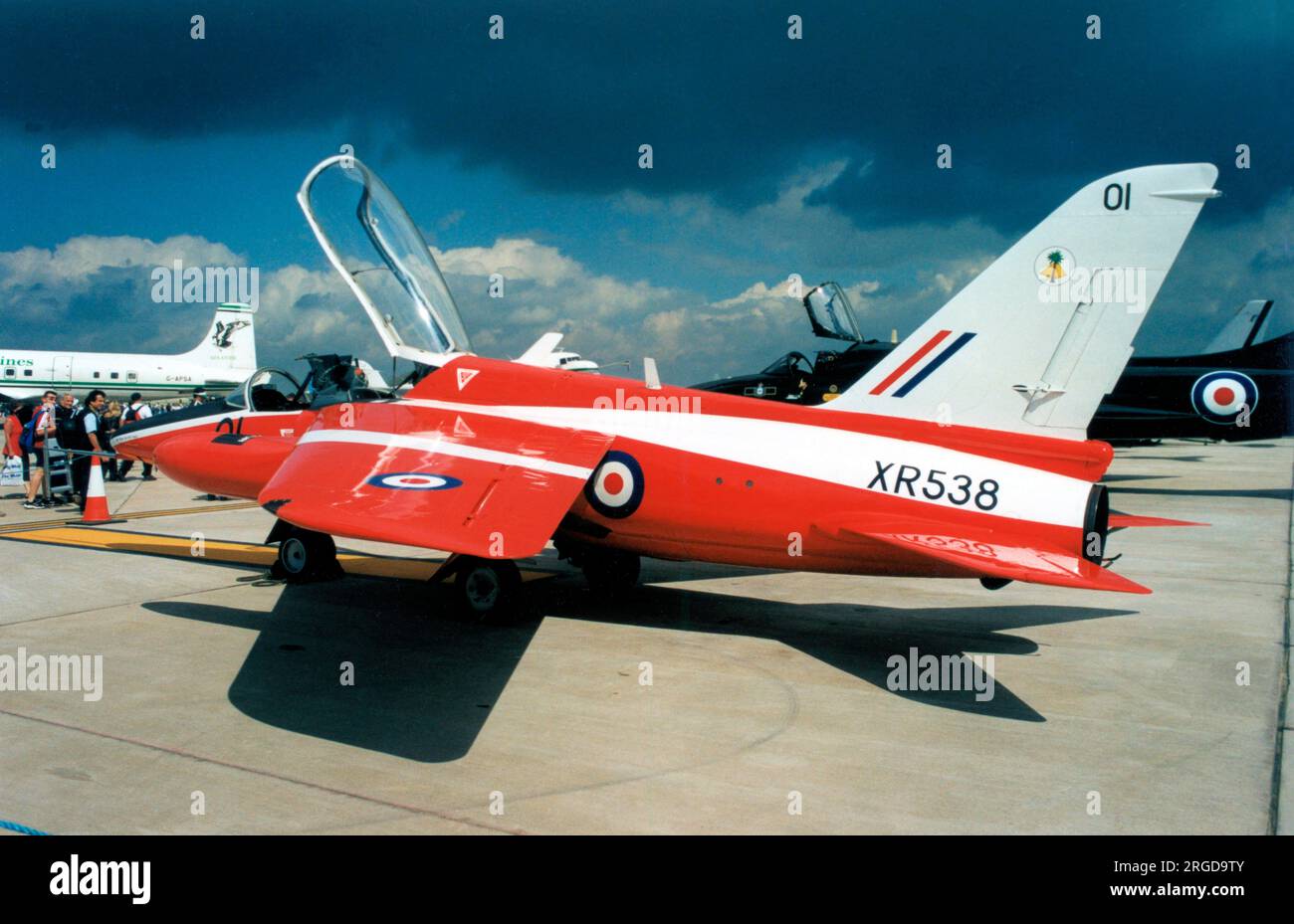 Hawker Siddeley Gnat T.1 G-RORI / XR538 (msn FL.549 Stock Photo - Alamy