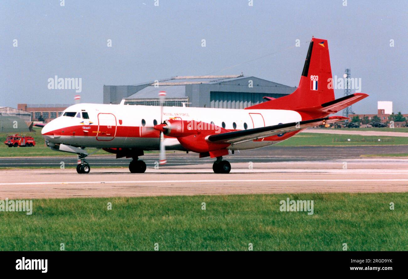 Royal Air Force - Hawker Siddeley Andover C.1 XS603, of No.CXV Squadron ...