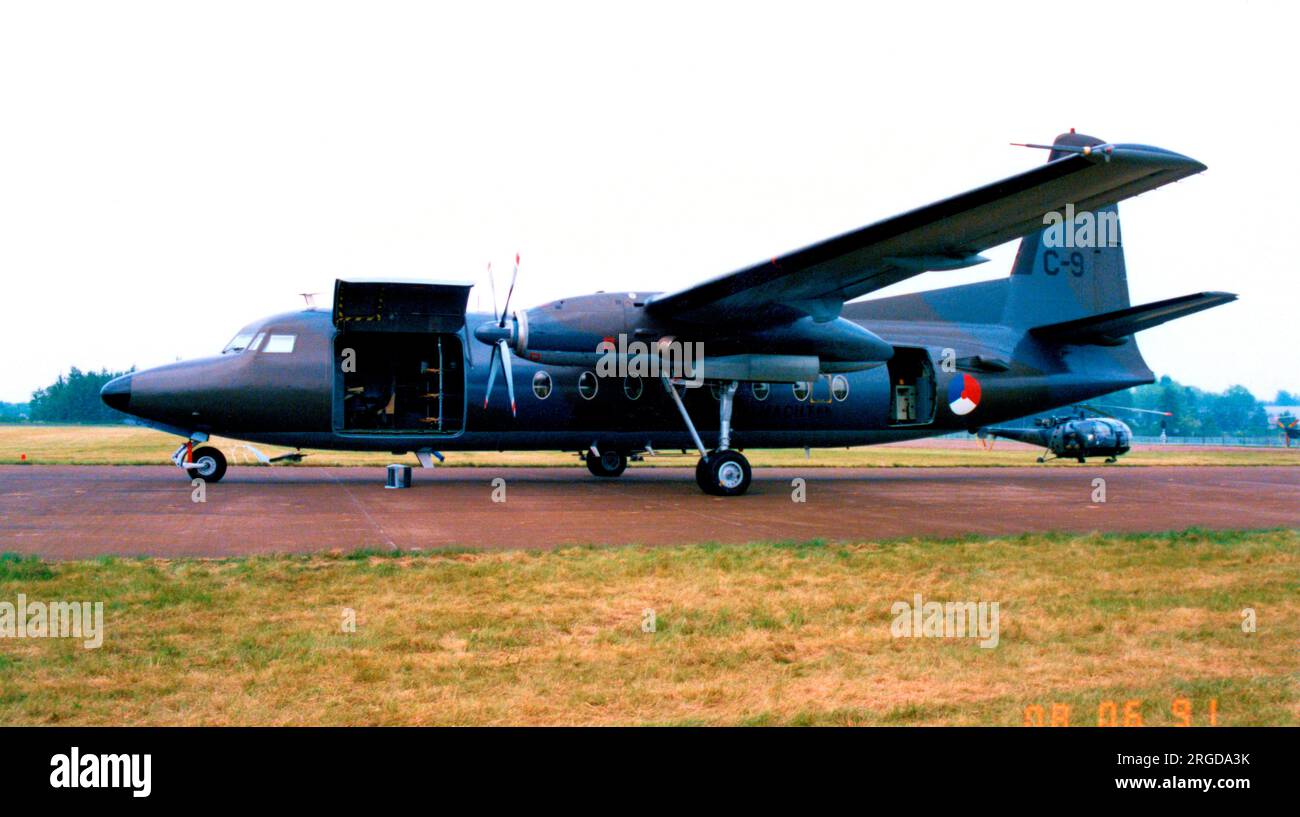 Koninklijke Luchtmacht - Fokker F-27-300M Troopship C-9 (msn 10159), of ...