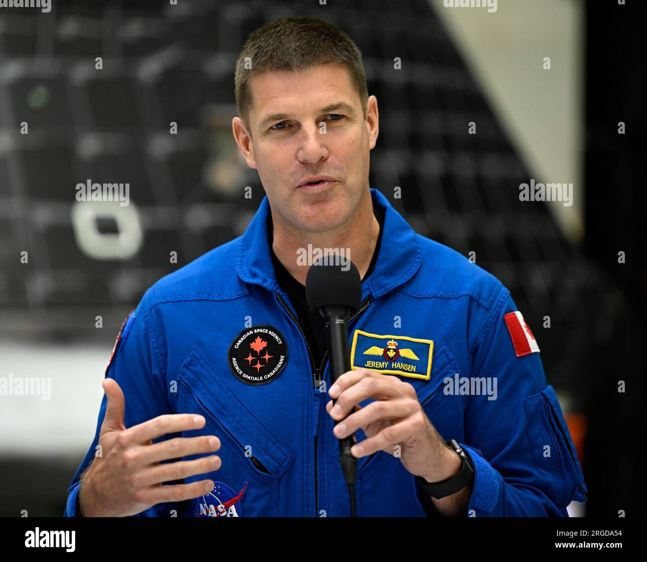 NASA's Artemis II crew member Mission Specialist from the Canadian ...