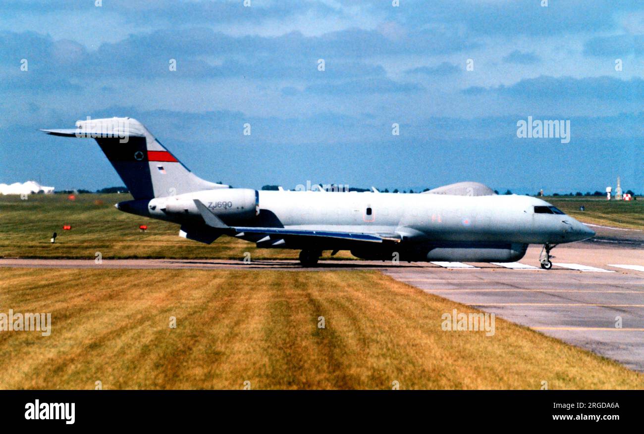 Royal Air Force - Bombardier Sentinel R.1 ZJ690 (msn 9107 Stock Photo ...