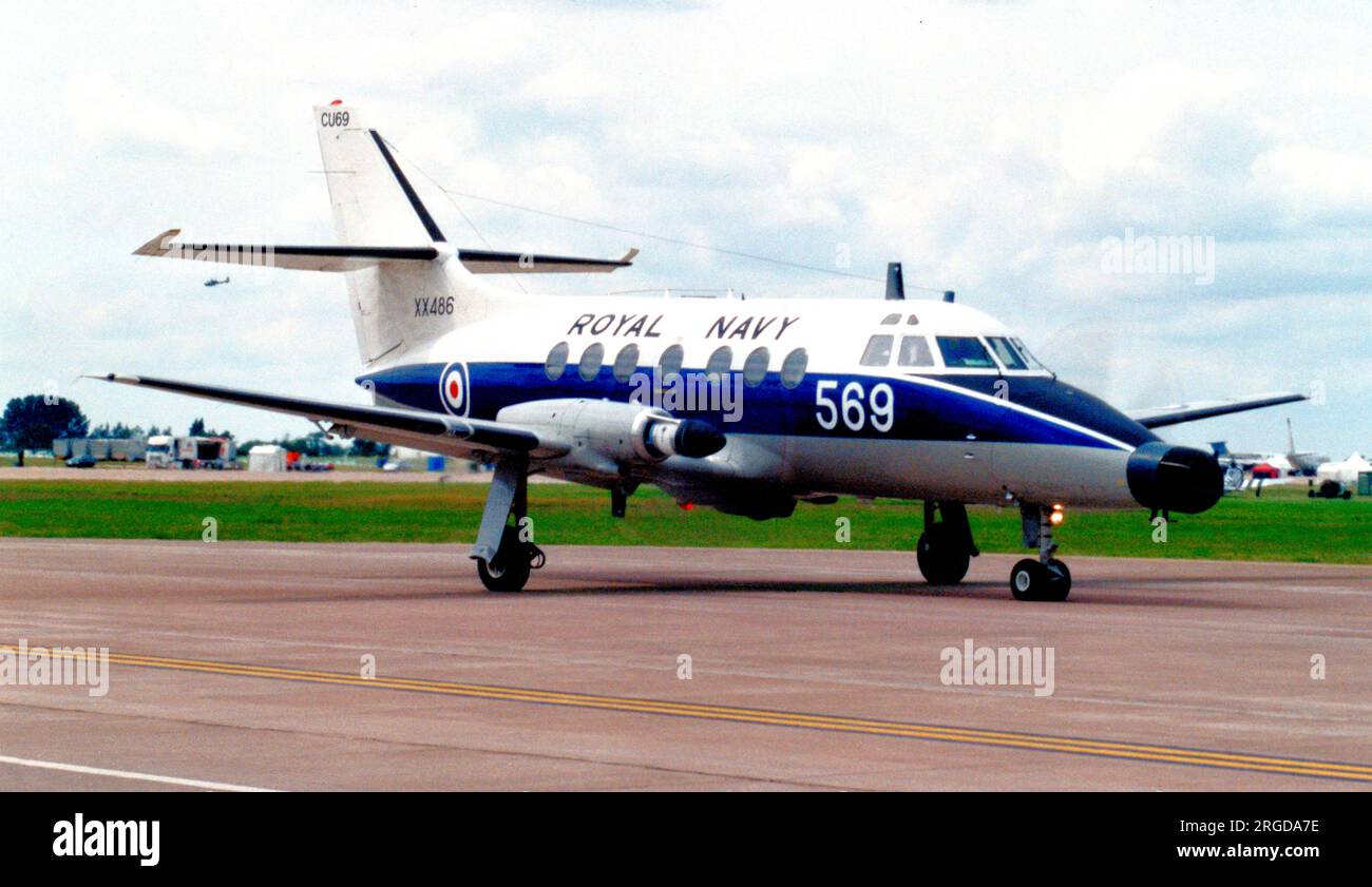 Royal Navy - Scottish Aviation Jetstream T.2 XX486 / 569 (msn 265 P/N ...