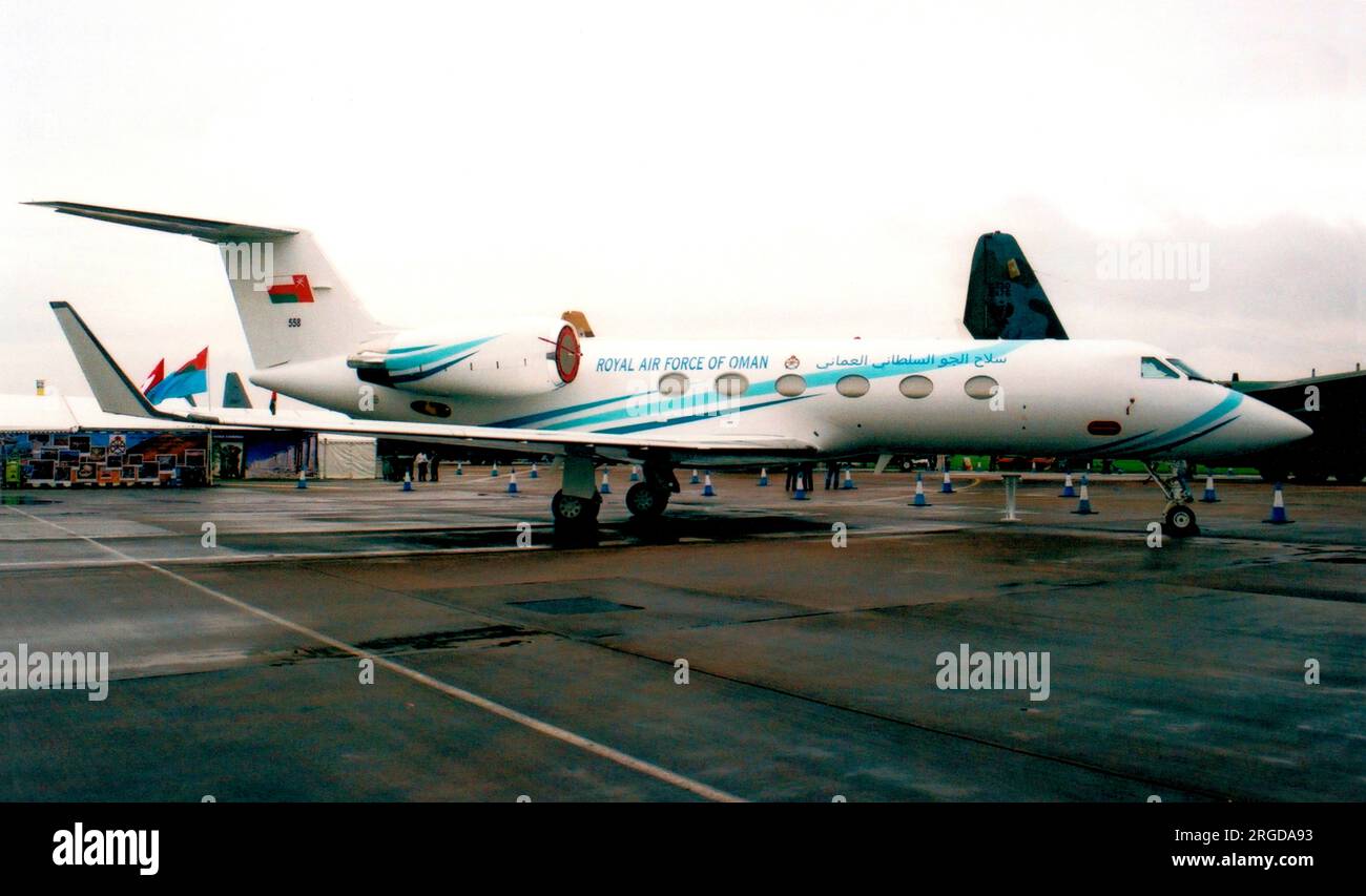 Royal Air Force of Oman - Gulfstream G-IV 558 (msn 1196), of 3 Squadron ...