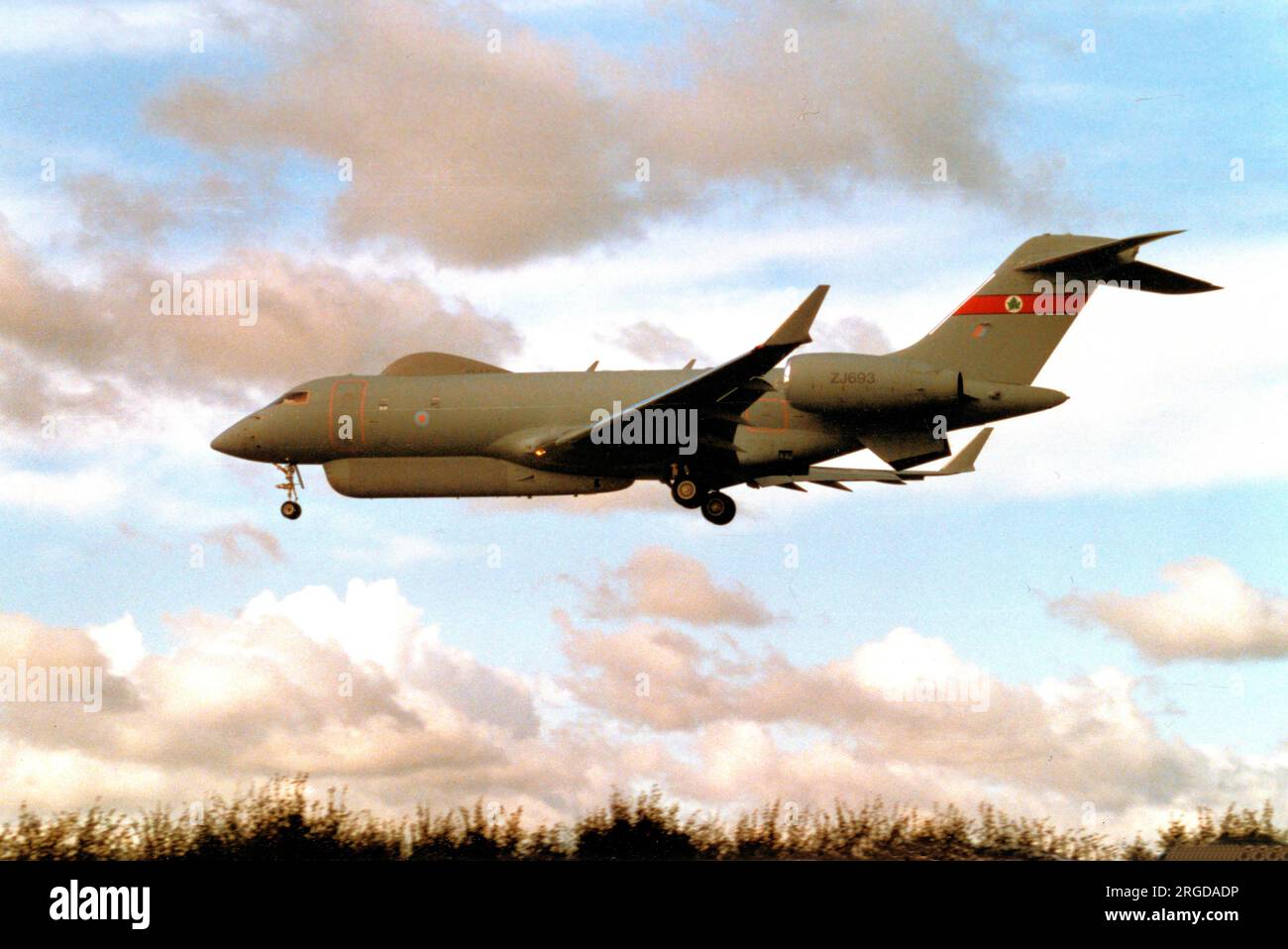 Royal Air Force - Bombardier Sentinel R.1 ZJ693 (msn 9132 Stock Photo ...