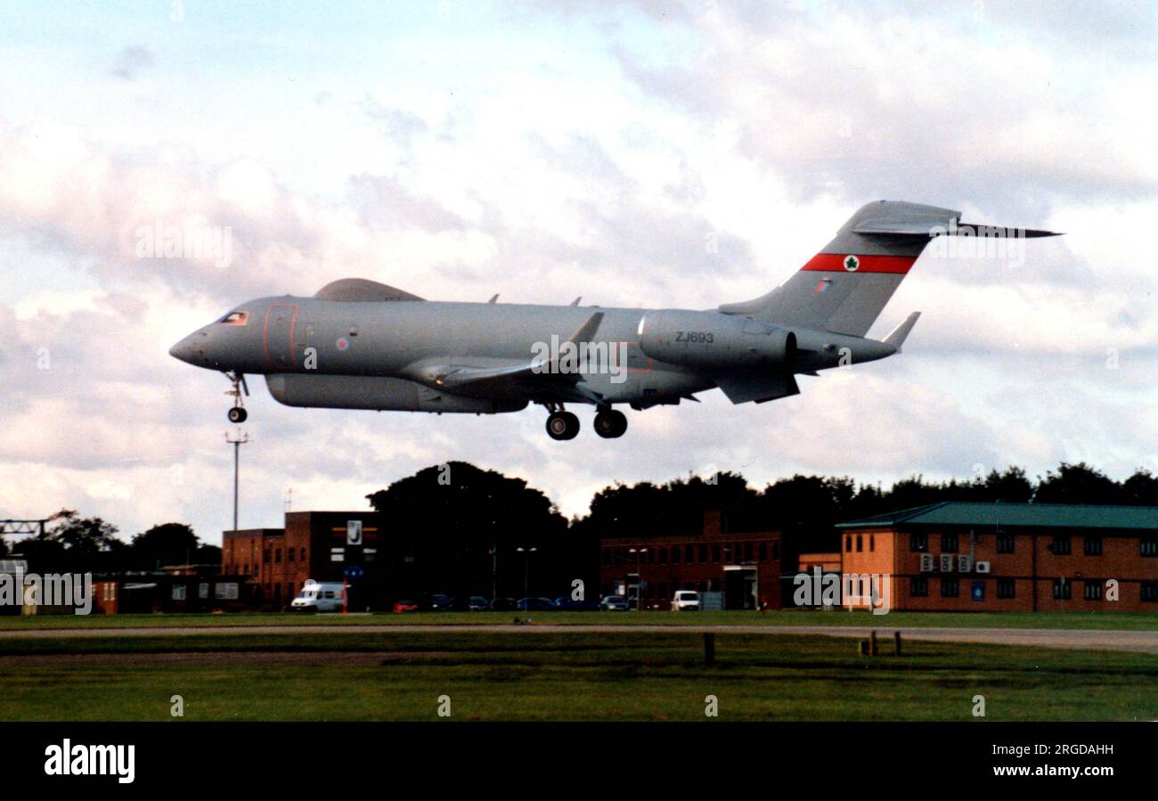 Royal Air Force - Bombardier Sentinel R.1 ZJ693 (msn 9132 Stock Photo ...