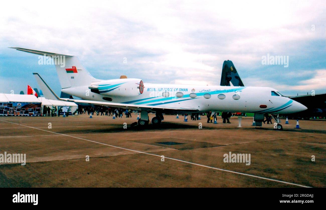 Royal Air Force of Oman - Gulfstream G-IV 558 (msn 1196), of 3 Squadron ...