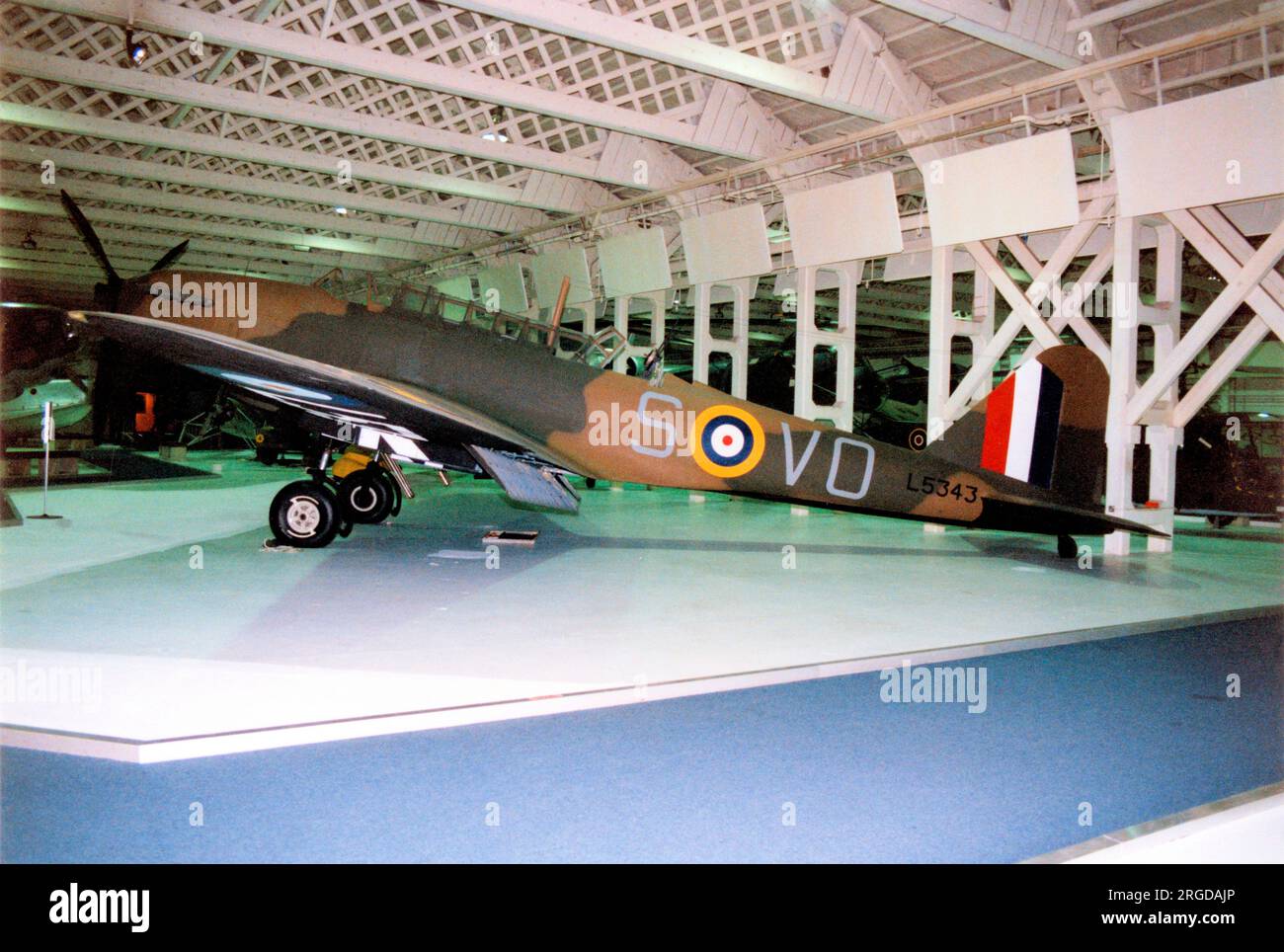 Fairey Battle Mk.I L5343, at the Royal Air Force Museum, Hendon, on 30 ...
