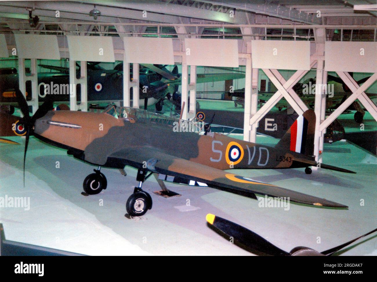 Fairey Battle Mk.I L5343, at the Royal Air Force Museum, Hendon, on 30 ...