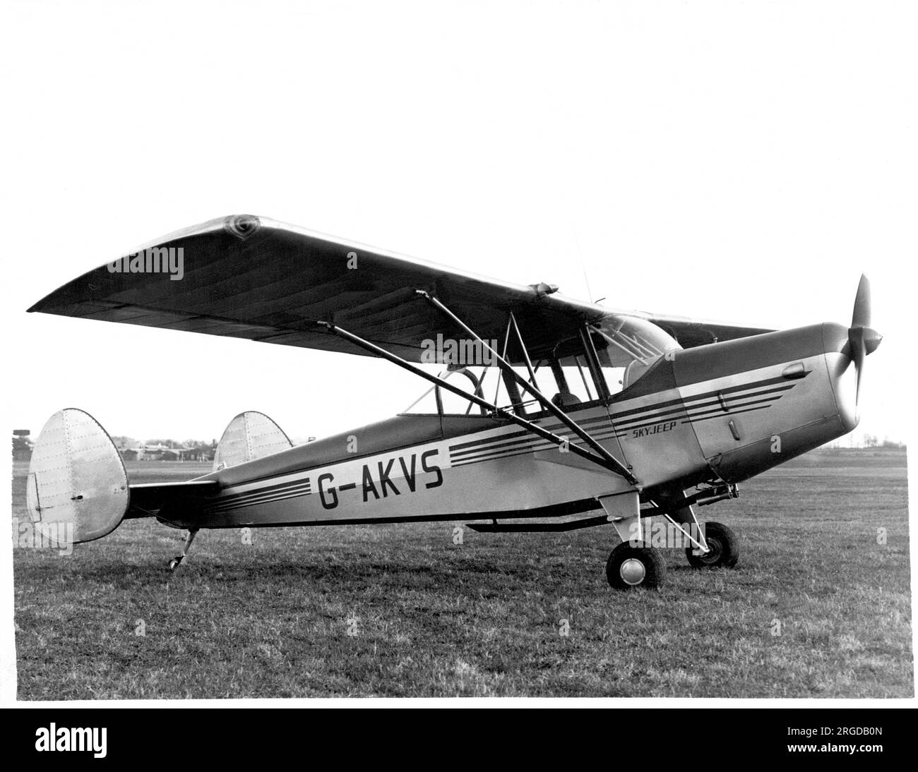 Chrislea CH.3 Series 4 Skyjeep G-AKVS (msn 126), at Exeter airport ...