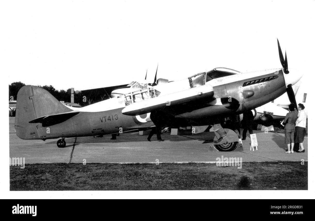 Royal Navy - Fairey Firefly U.9 VT413 (msn F.8313), at the SBAC ...